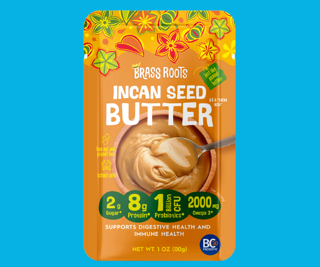 Incan Seed Butter 10-Pack | Organic Grab n Go | Brass Roots